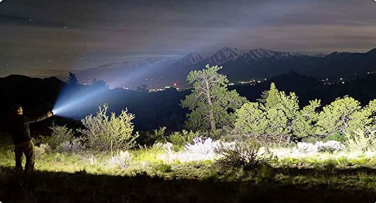 Super Bright Flashlight 120,000 Lumens & Fast Charging Station - Emcomminfo